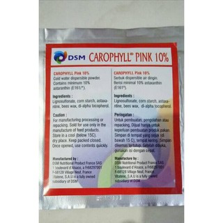 Jual Carophyll Pink DSM France Dijamin ORIGINAL - Carophyl 5gr Surabaya ...
