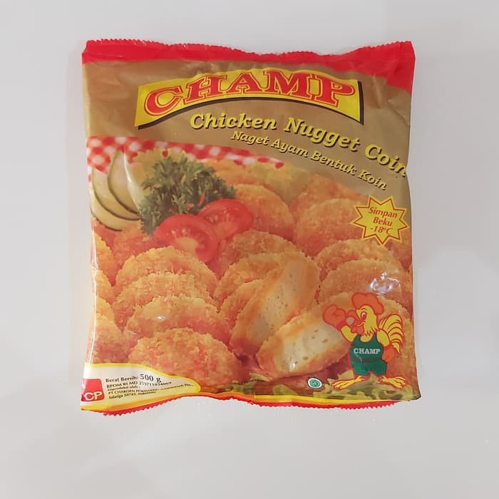 Champ Chicken Nugget Coin 500g | Shopee Indonesia