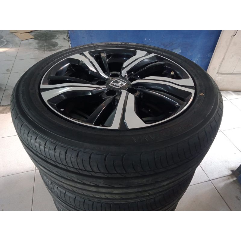Jual Velg Bekas Mobil Copotan CIVIC TURBO Ring 17 Ban YOKOHAMA 215 50 R17 INNOVA CRV HRV ERTIGA ...