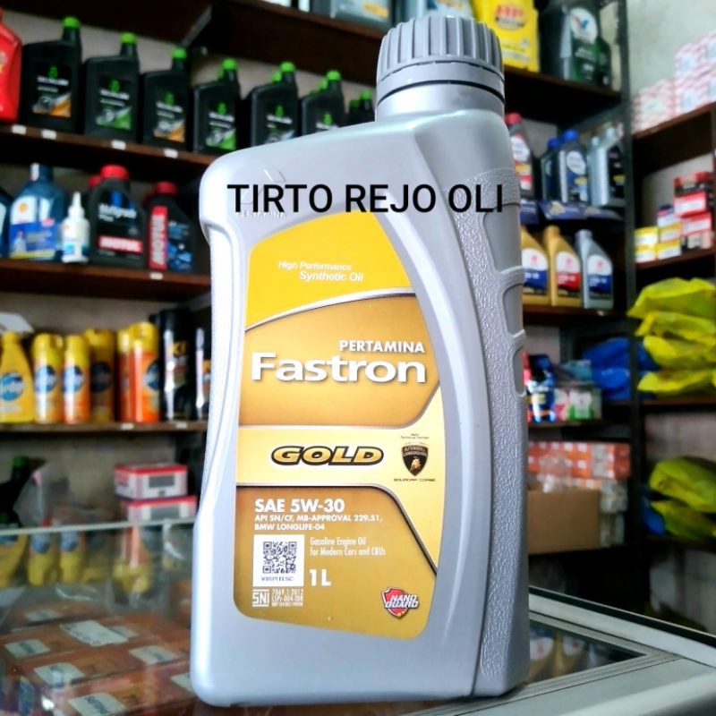 Jual PERTAMINA FASTRON GOLD 5W-30 SN/CF | Shopee Indonesia
