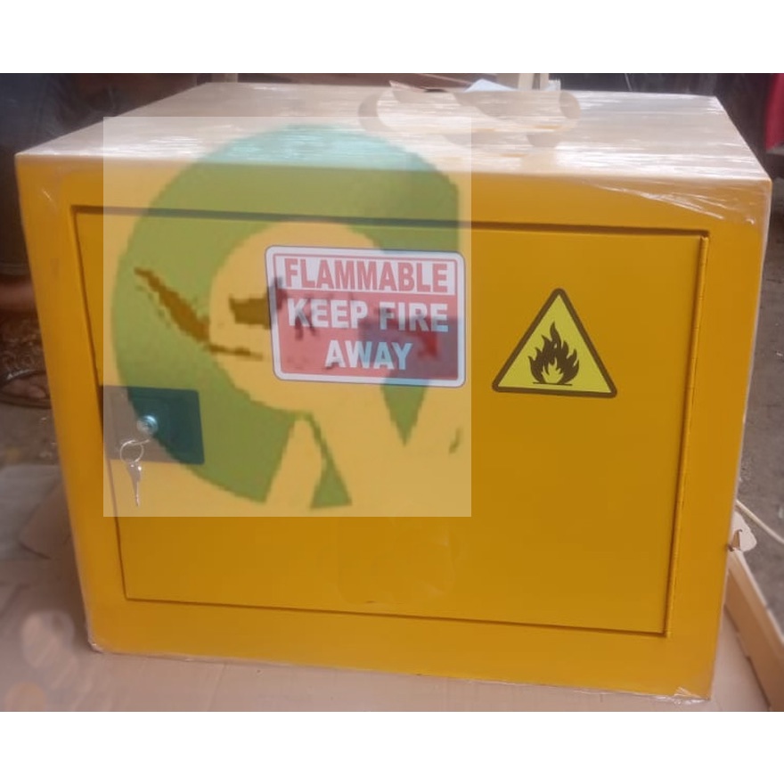Jual FLAMMABLE CABINET LEMARI API STEEL EPOXY PENYIMPANAN BAHAN KIMIA ...