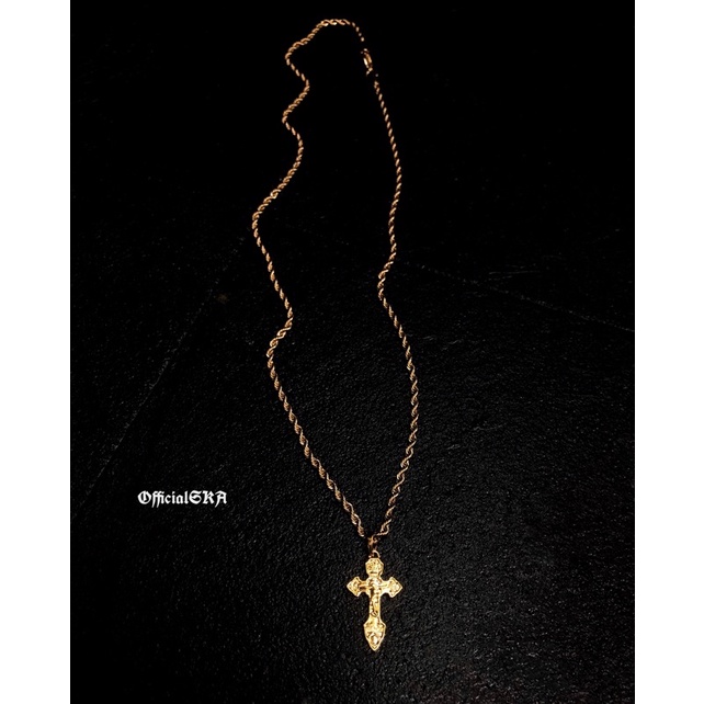 Jual GOLDEN EIGHT CROSS ( KALUNG SALIB EMAS RAPPER ) | Shopee Indonesia