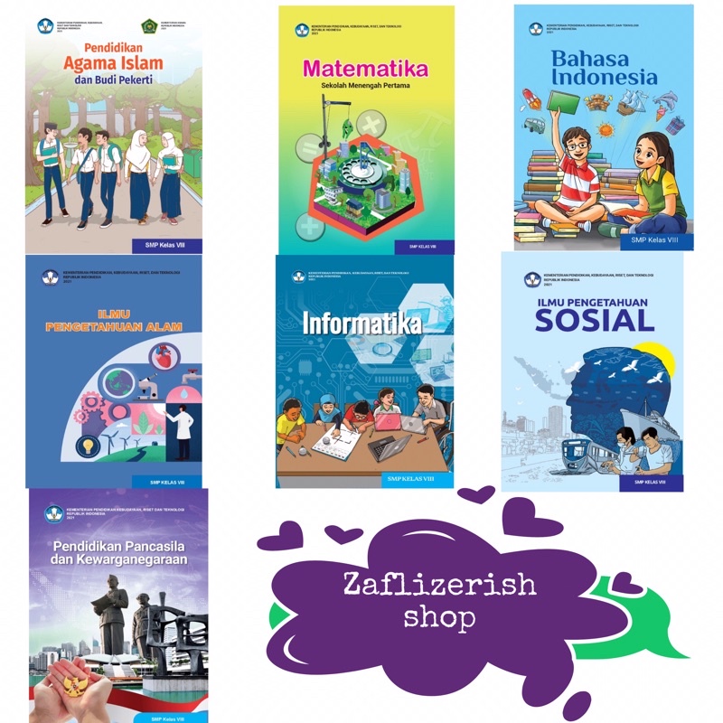 Jual Buku paket kelas VIII-8 SMP Kurikulum Penggerak/ Merdeka 2021 - Diknas | Shopee Indonesia