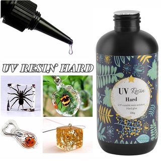 Jual Resin UV Bening/DIY Resin Clear/UV Resin Hard/Resin Ultraviolet Untuk Craft DIY - 25/50 ...