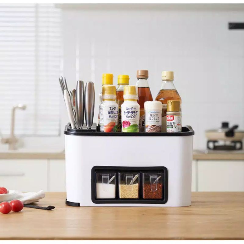 Jual Rak Bumbu Dapur Serbaguna / Rak Bumbu Laci / Rak Bumbu Multifungsi ...