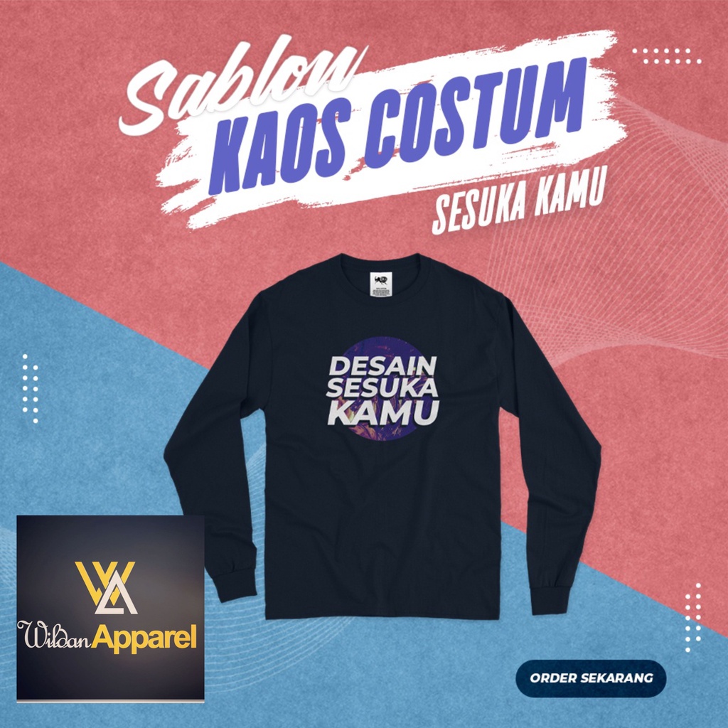Jual Kaos Sablon DTF/Print DTF Custom Kaos Sablon Plastisol Satuan M ... Jual Kaos Sablon DTF/Print DTF Custom Kaos Sablon Plastisol Satuan M ...