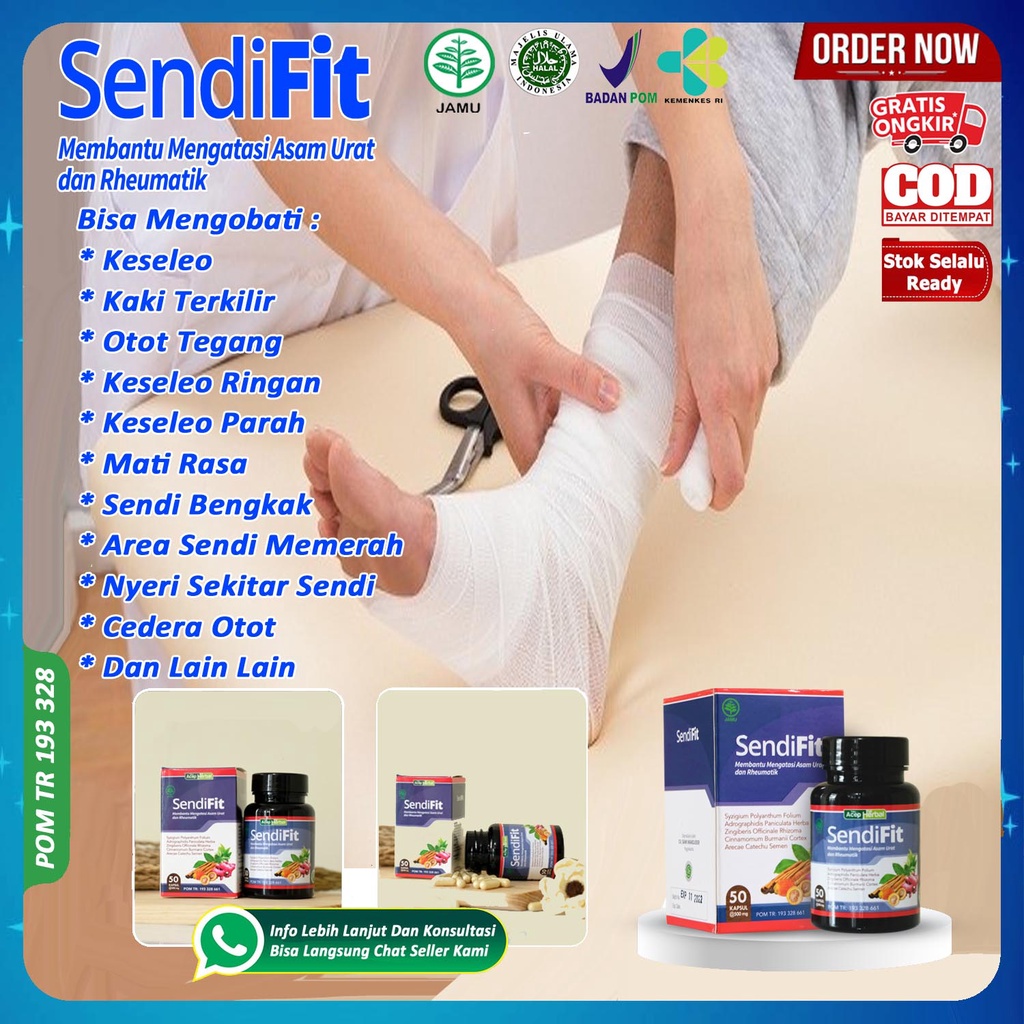 Jual Obat Untuk Keseleo Kaki Terkilir Otot Tegang Keseleo Ringan ...