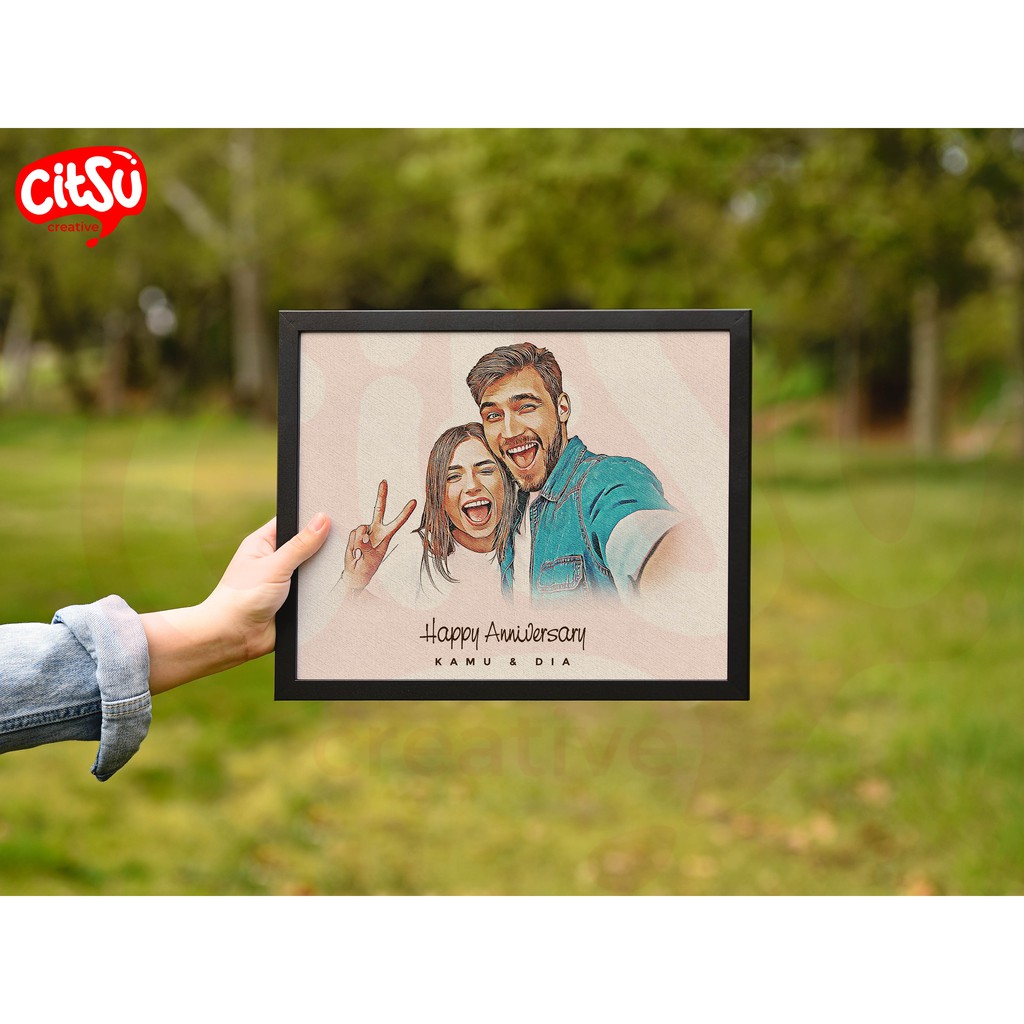 Jual Desain foto kado foto kado custom desain cocok untuk ulangtahun ...