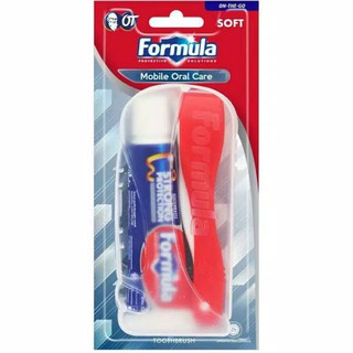 Jual FORMULA FLIP MOBILE ORAL CARE TOOTHBRUSH SET SIKAT GIGI LIPAT SOFT ...