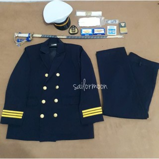 Jual SEPAKET JAS PELAYARAN NAVY BLUE WEDDING SAILOR SERAGAM NIKAH ...