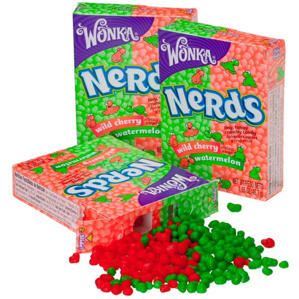 Jual Wonka Nerds Crunchy Candy Box 46g Permen Enak Impor Bentuk Batu ...