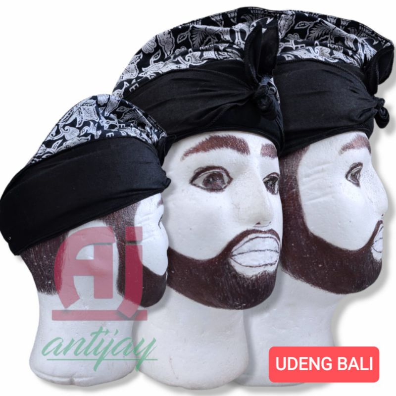 Jual Udeng bali jadi topi khas adat daerah motif batik prodo ukuran ...