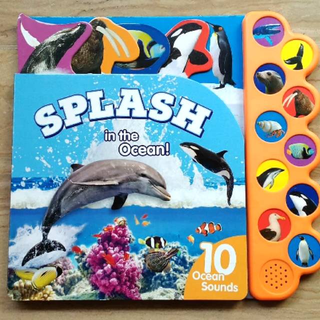Jual Splash in the Ocean! Sound Book (10 ocean sounds) (minor) | Shopee ...