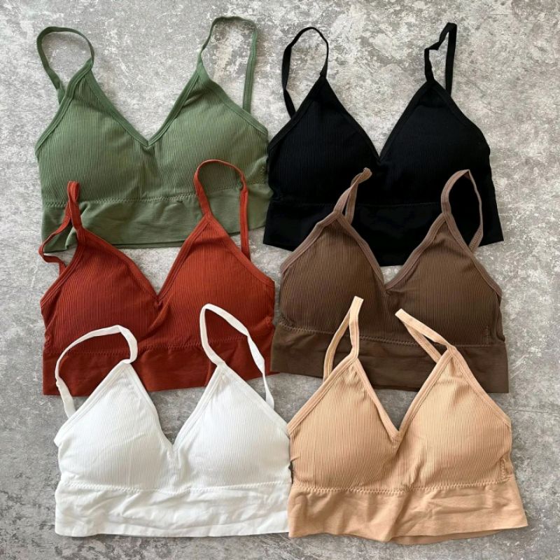 Jual Basic Bralette (beli 3 = 135.000) | Shopee Indonesia