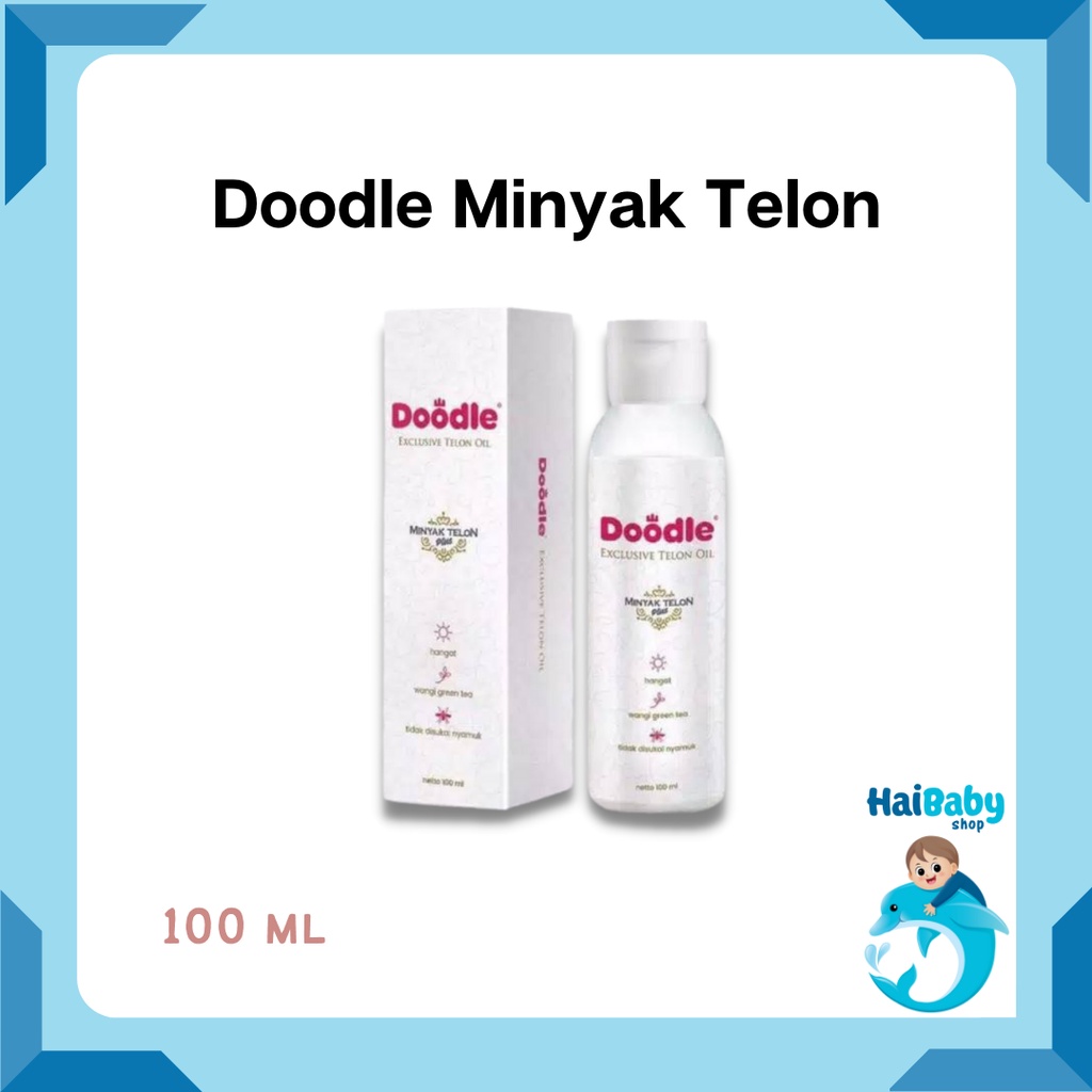 Jual Doodle Minyak Telon Greentea Ukuran 100 ml Original | Shopee Indonesia