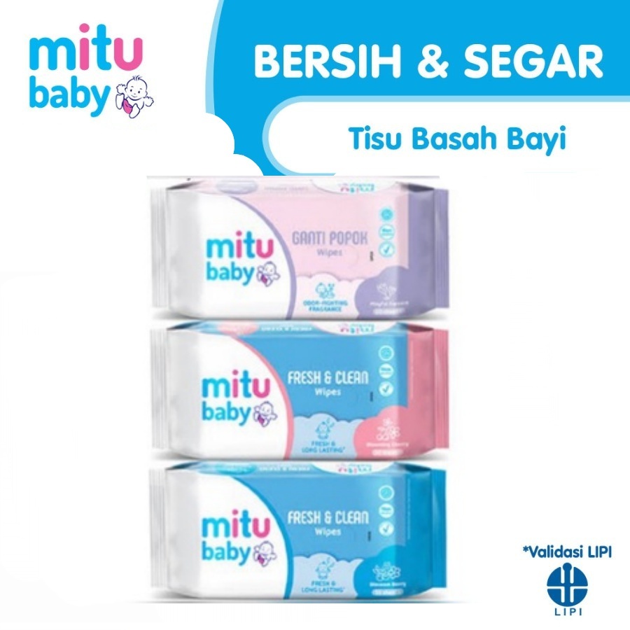 Jual Mitu Baby Wipes Tisu Basah 50s - Tissue Basah | Shopee Indonesia Jual Mitu Baby Wipes Tisu Basah 50s - Tissue Basah | Shopee Indonesia