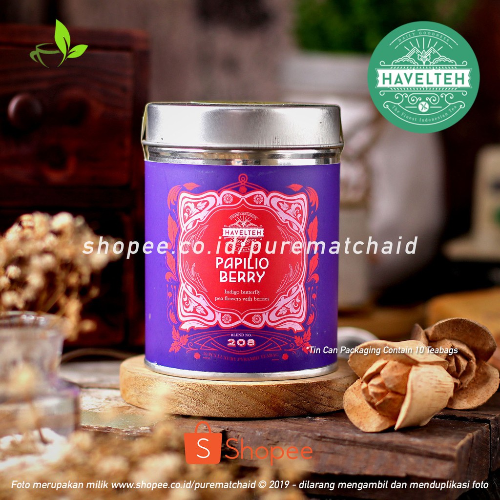 Jual HavelTeh - PAPILIO BERRY 1tb Sample Havel Tea Blackcurrant Fruity ...