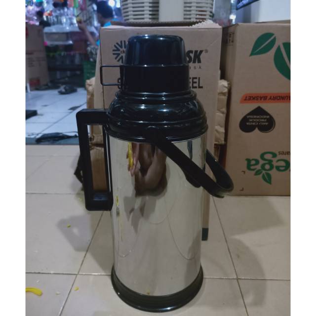 Jual Termos panas kapasitas jumbo /besar 3,2 liter stainlest sunflask ...