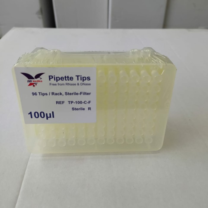 Jual Filter Tips Sterile | Pipet Filter Steril Ukuran 100 uL | Shopee ...