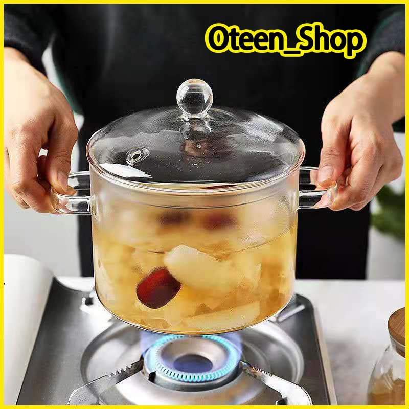 Jual Panci Masak Kaca Borosilicate Manci Kaca 1,5Liter Tempat Masak ...