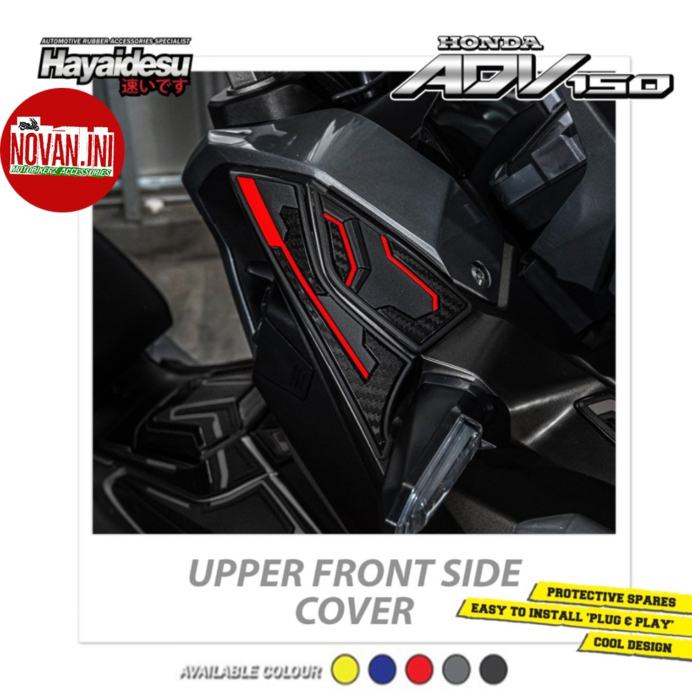 Jual Honda ADV 150 Upper Front Side Body Protector Cover-HAYAIDESU ...