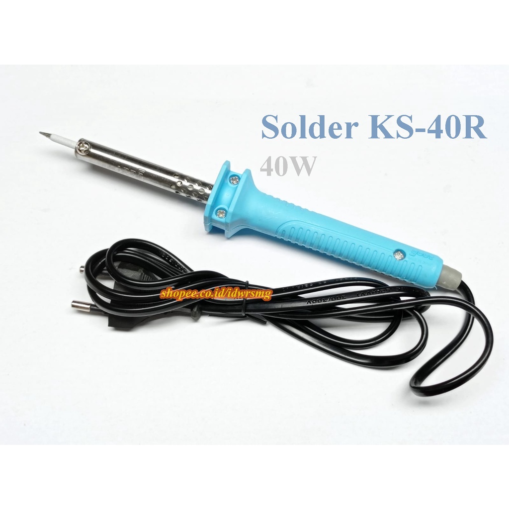 Jual SOLDER LISTRIK 40W 40 Watt ALAT SOLDER 40 W KS-40R 40Watt | Shopee ...