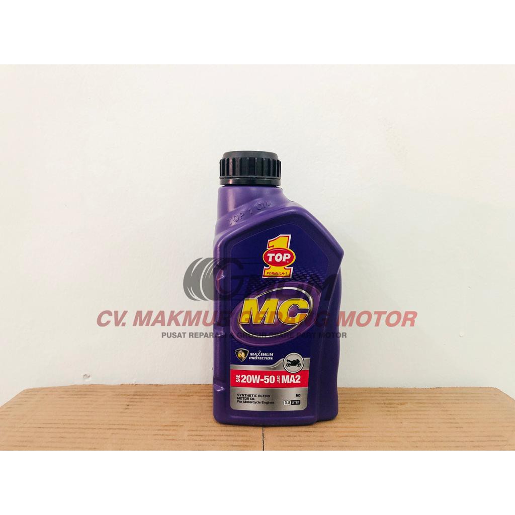 Jual OLI TOP 1 MC SAE 20W-50 1 LITER | Shopee Indonesia