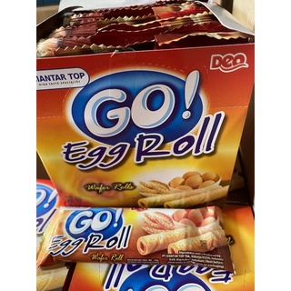 Jual Go Egg Roll / Wafer Roll/ Harga Per Box / Isi 24 Pcs | Shopee ...