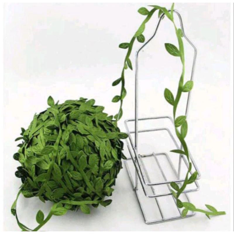 Jual Daun Rambat Hijau - Daun Rambat Kepang Plastik - Hiasan Daun ...