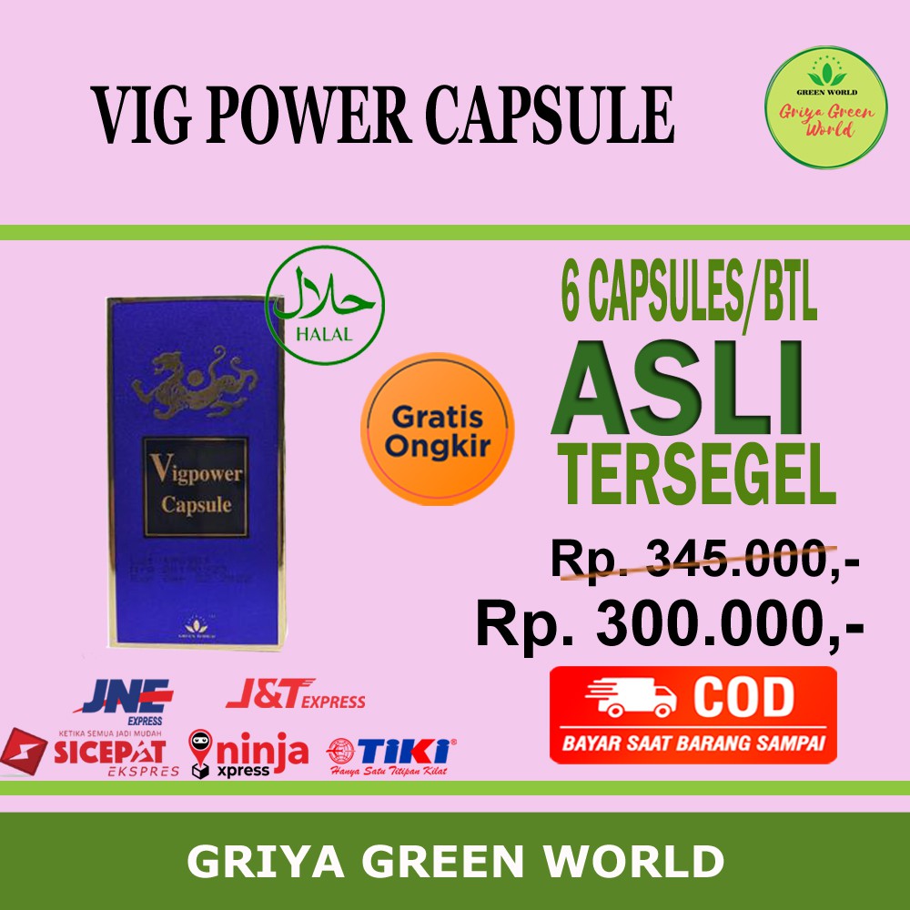 Jual Vig Power Capsule | Shopee Indonesia