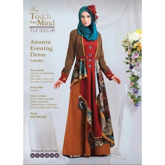 Jual Gamis Tuneeca batik | Shopee Indonesia