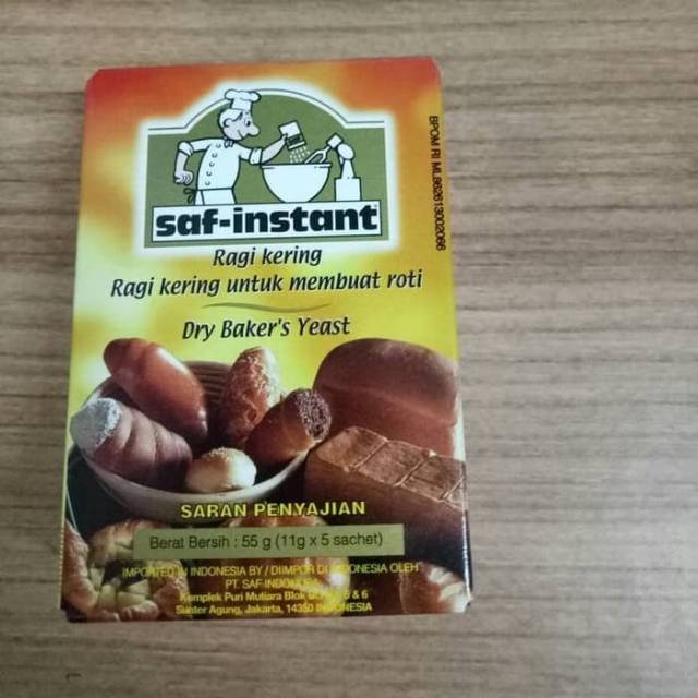 Jual Ragi Saf-Instant sachet ( 1 dus isi 5 sachet) | Shopee Indonesia