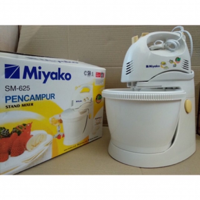 Jual Stand mixer Miyako SM-625 3,5 liter mixer com Indonesia|Shopee ...