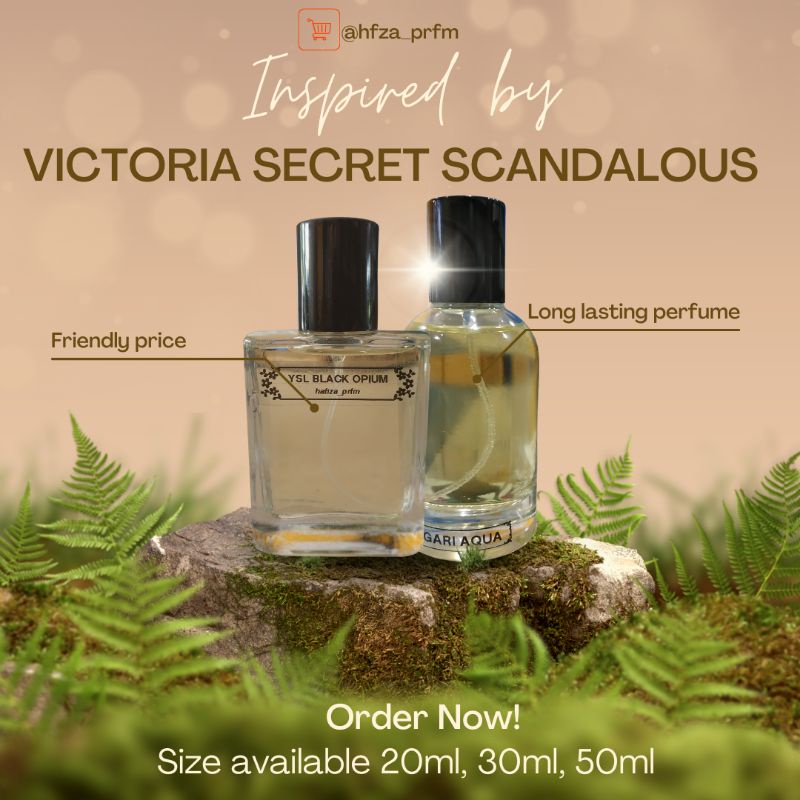 Jual SCANDALOUS Perfume Parfum inspired by VICTORIA SECRET SCANDALUS ...