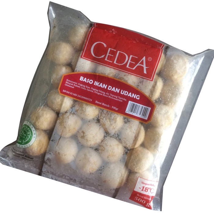 Jual CEDEA BASO IKAN DAN UDANG 500 GRAM | Shopee Indonesia