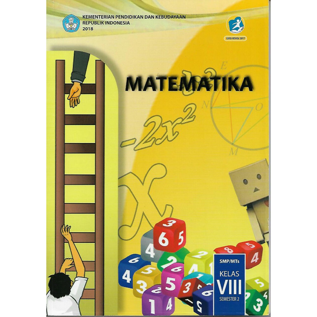 Jual Buku Matematika Kelas VIII SMP/MTs Semester 2.Kurikulum 2013 Revisi 2017. | Shopee Indonesia
