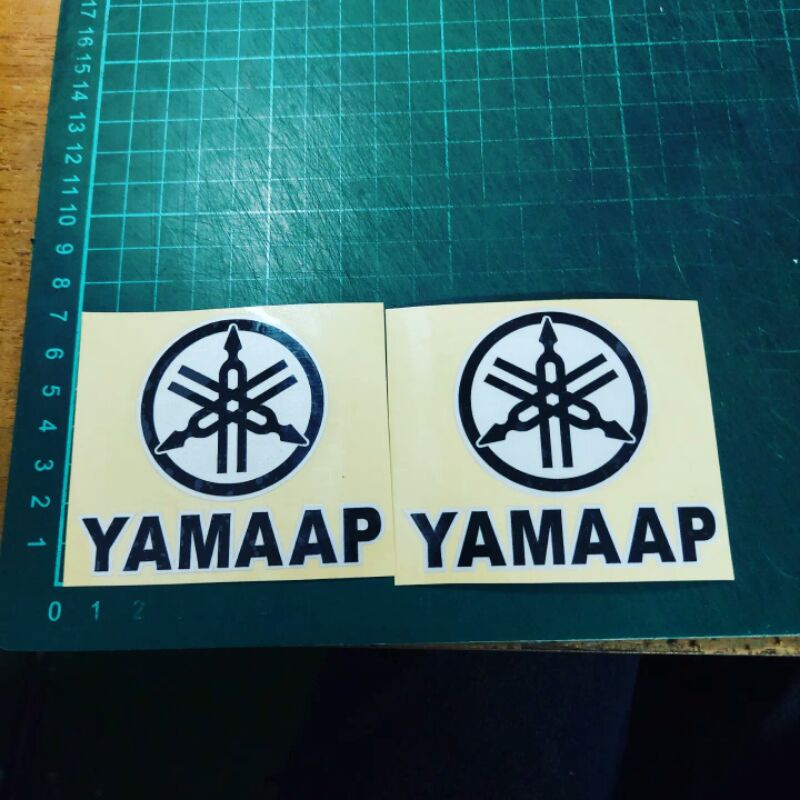 Jual Sticker Cutting Logo Yamaap isi 2 pcs | Shopee Indonesia
