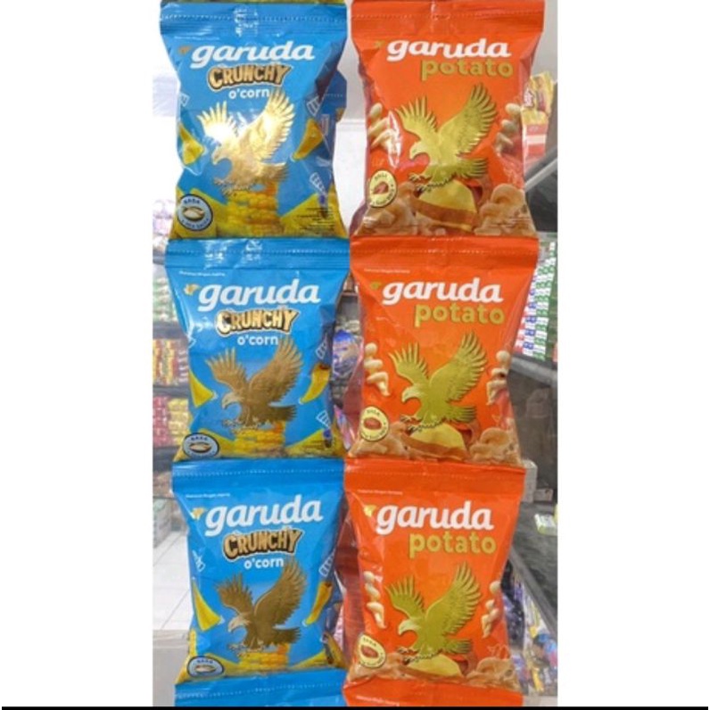 Jual Garuda crunchy o’corn/ Garuda potato (10bks) Indonesia|Shopee ...