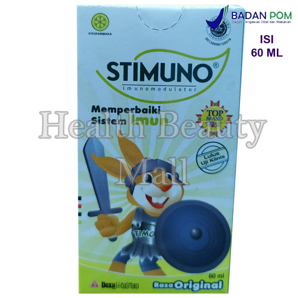 Jual Stimuno Syrup Original 60 ml - 100 ml - Memperbaiki Daya Tahan ...