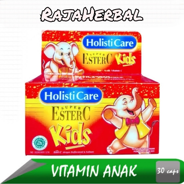 Jual Holisticare Super Ester C KIDS 30 TABLET HISAP Vitamin Anak - Anak ... Jual Holisticare Super Ester C KIDS 30 TABLET HISAP Vitamin Anak - Anak ...