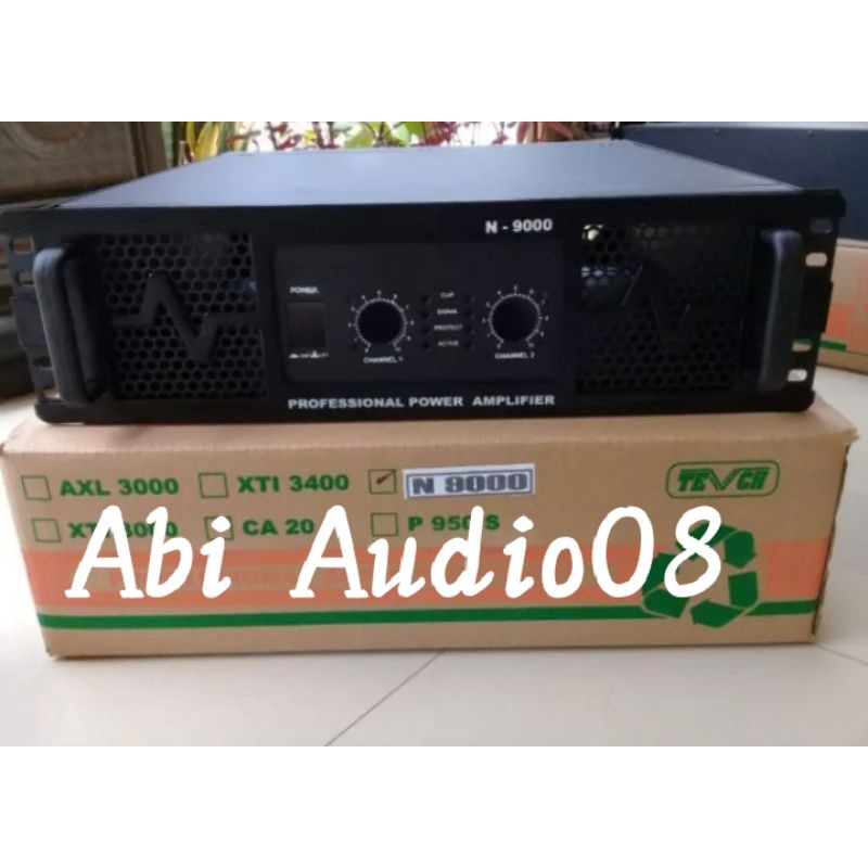 Jual Bok power Amplifier 3U N9000 plat hitam tebal kualitas SNI | Shopee Indonesia
