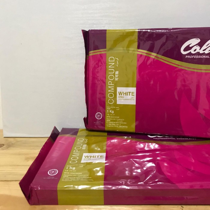 Jual COLATTA WHITE CHOCOLATE COMPOUND 1KG KOMPON COKLAT BATANG COLLATA ...