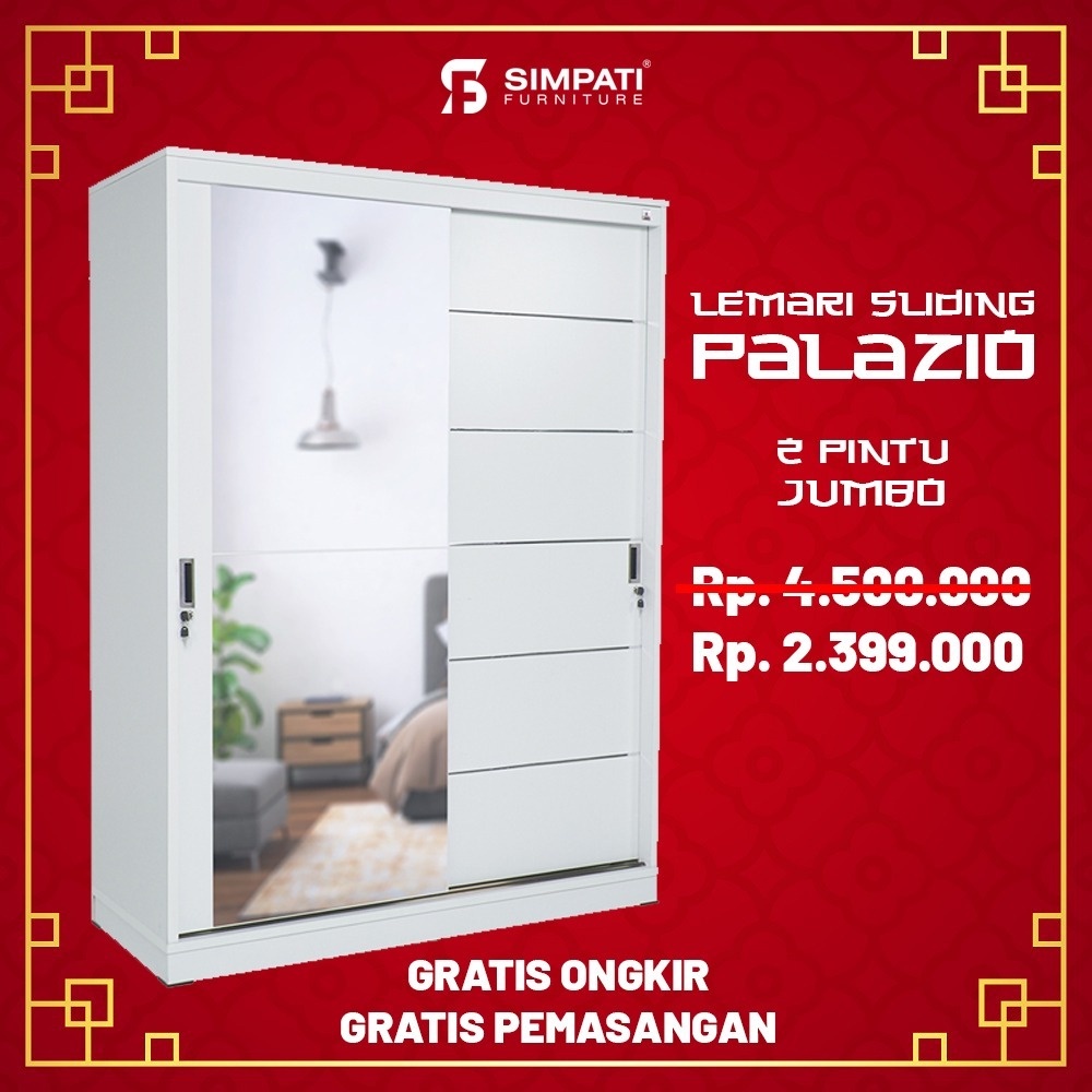 Jual Lemari Pakaian Palazio | Shopee Indonesia
