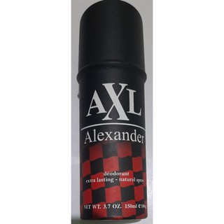 AXL Alexander deodorant spray 150ml | Shopee Indonesia