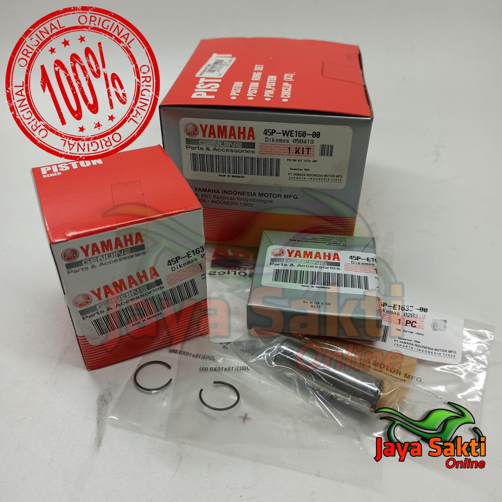 Jual PISTON KIT BYSON UKURAN STANDAR ASLI YAMAHA | Shopee Indonesia