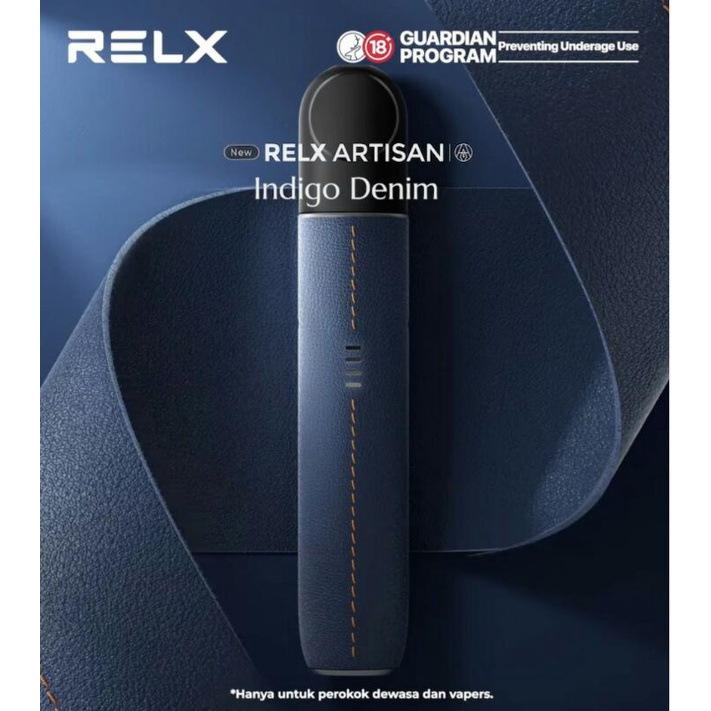 Jual RELX Artisan Indigo denim Limited edition | Shopee Indonesia