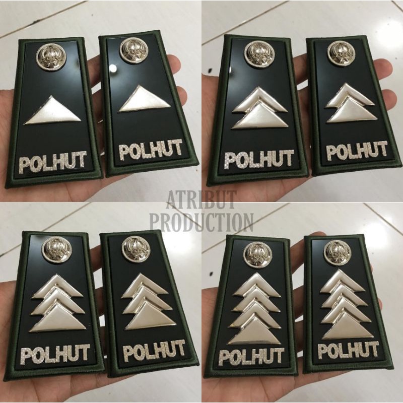 Jual Pangkat PDH POLHUT POLISI HUTAN Golongan 2A 2B 2C 2D ORIGINAL ...