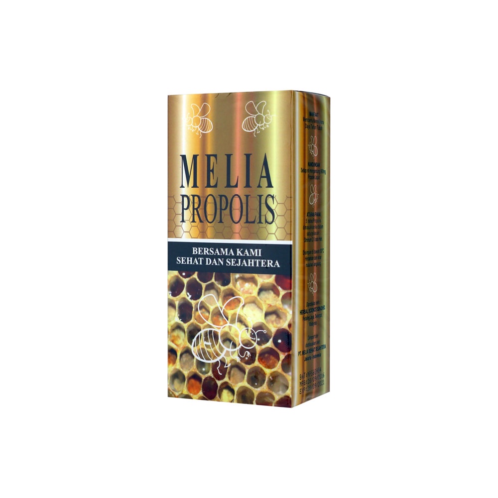 Jual Obat Herbal Propolis Melia Suplemen Kesehatan Diri Propolis Melia ...
