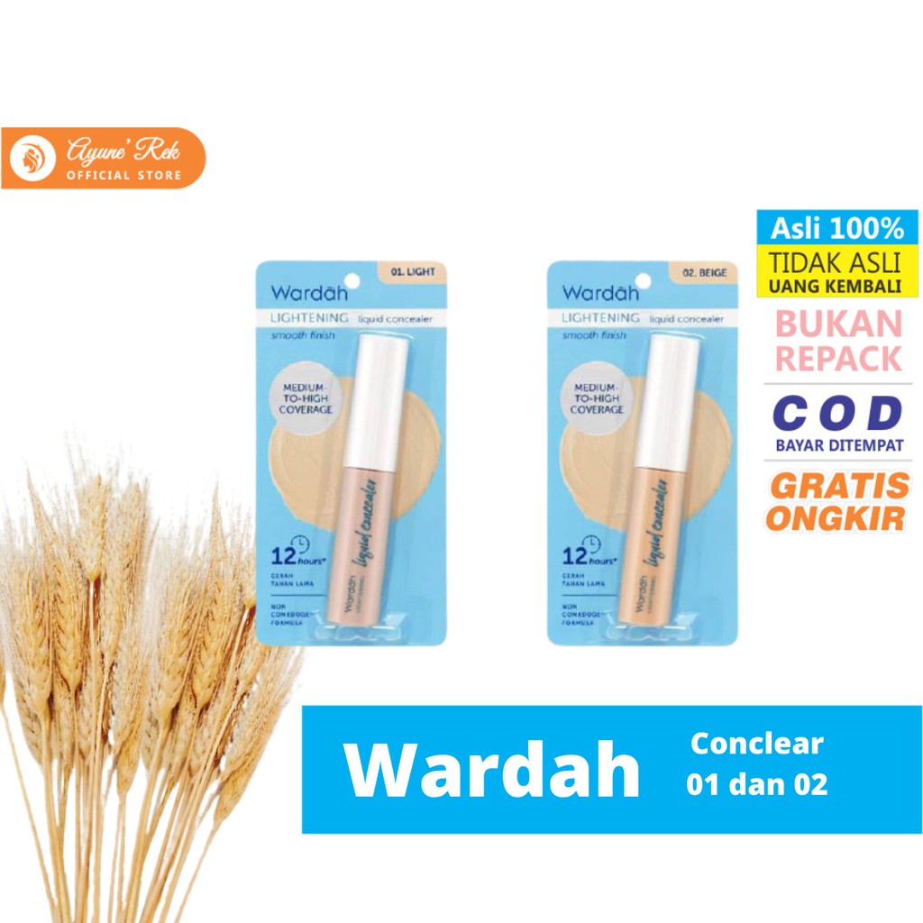 Jual WARDAH LIGHTENING LIQUID CONCEALER & WARDAH Lightening Liquid ...