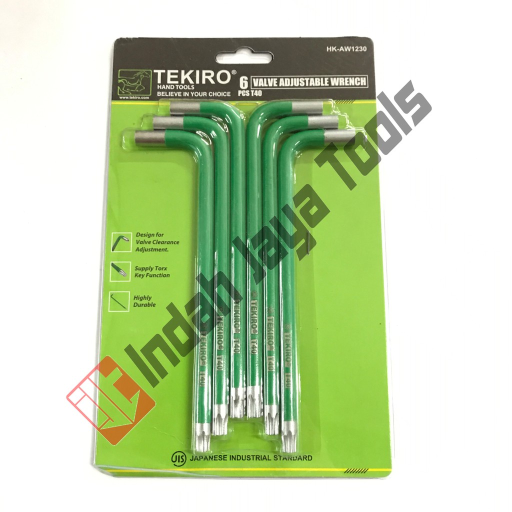 Kunci Stel Klep TEKIRO + L Bintang T40 | Shopee Indonesia Kunci Stel Klep TEKIRO + L Bintang T40 | Shopee Indonesia